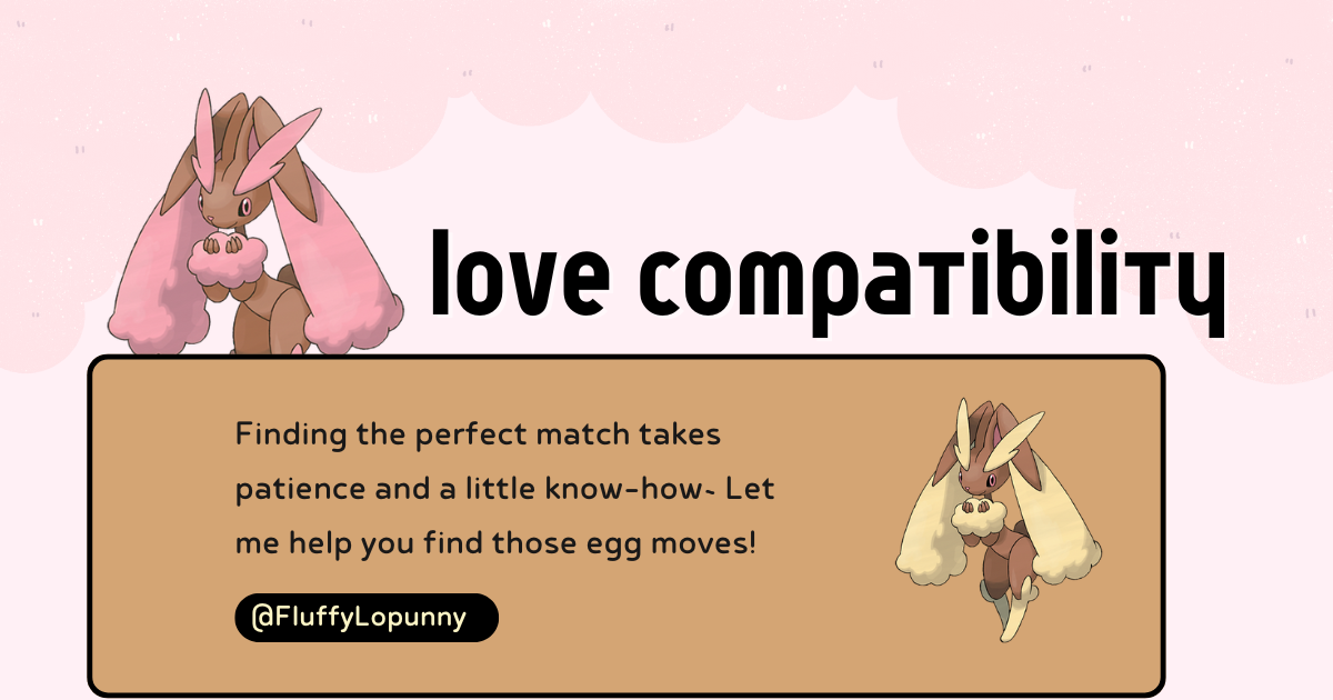 Pokémon Breeding Calculator | Compatibility Checker & Breeding Chart